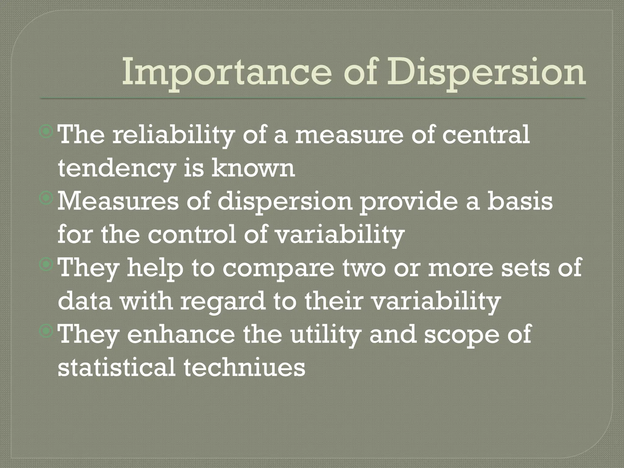Buisness Tools Unit-2.pptx measures of dispersion | PPTX