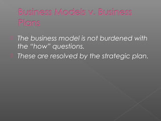 Buissness model analysis | PPT