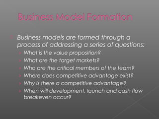 Buissness model analysis | PPT