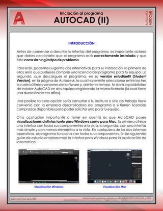 GUÍA DE ESTUDIO 1a - Conociendo AutoCAD | PDF