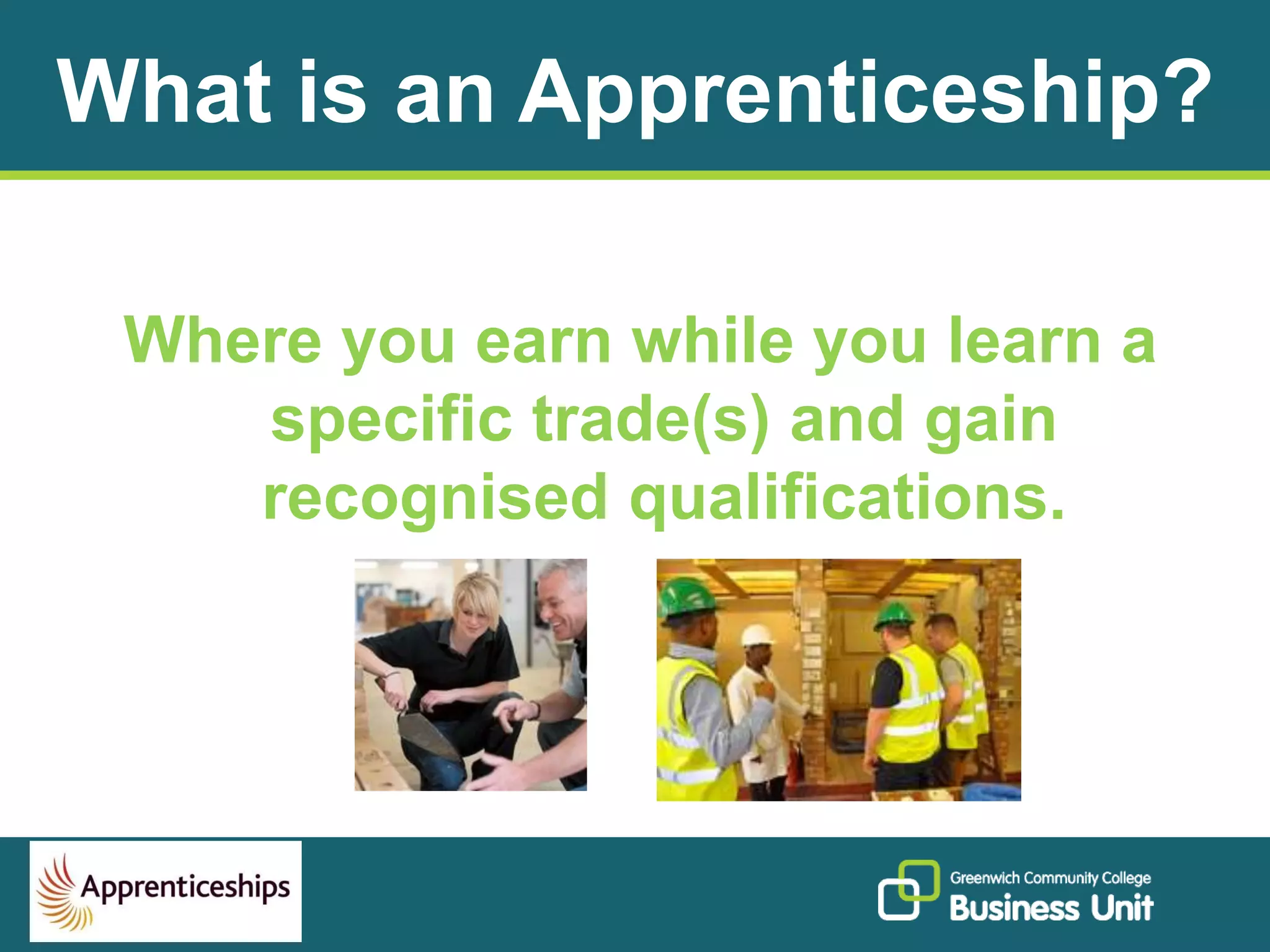 Apprenticeship Presentation | PPTX