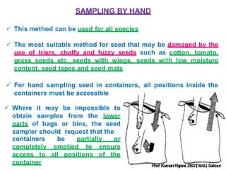 Seed sampling | PPTX