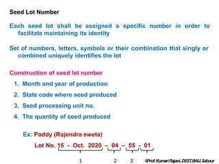 Seed sampling | PPTX