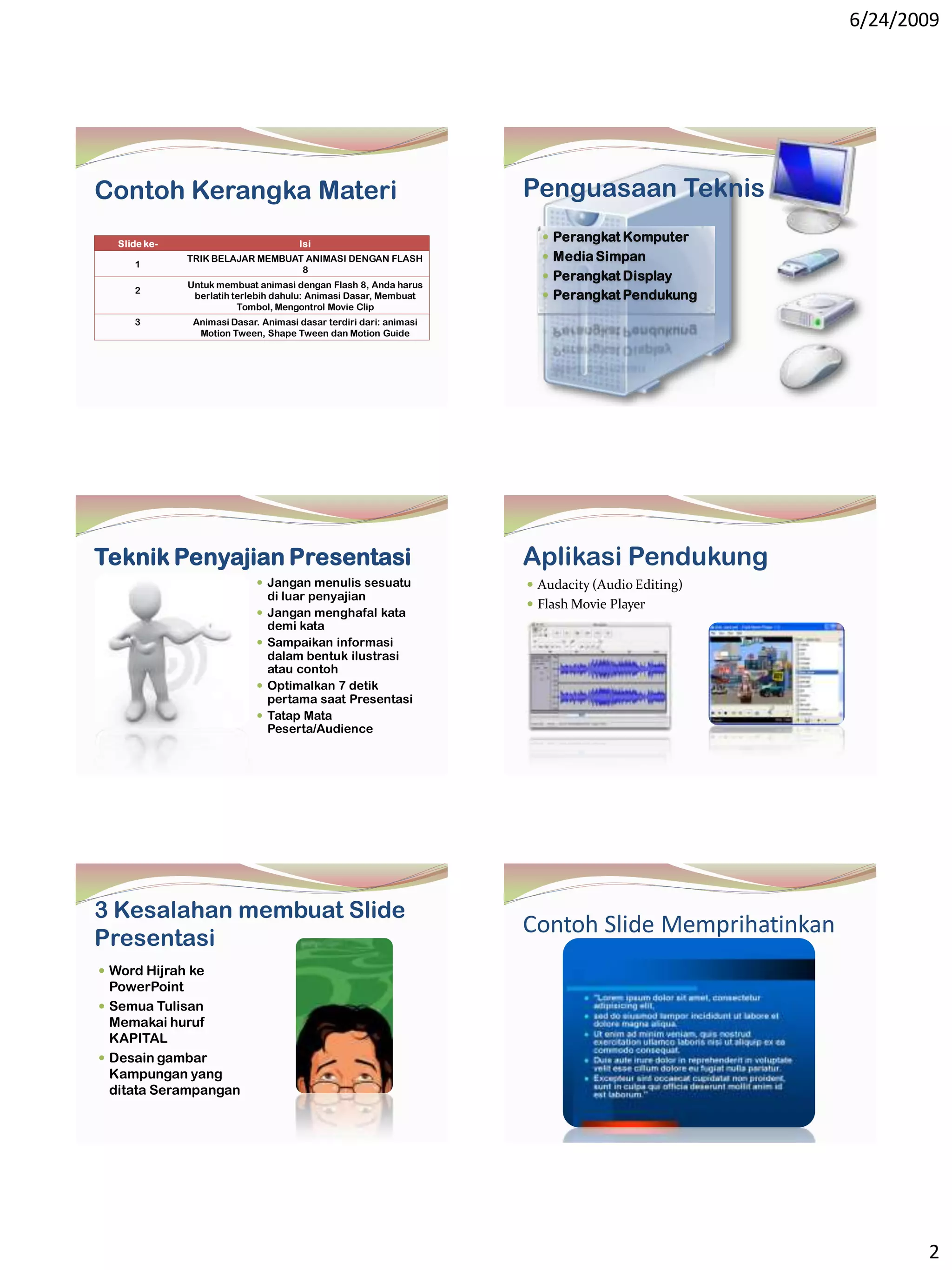 Bukan presentasi biasa | PDF