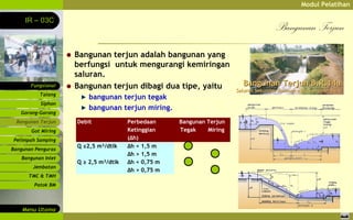 bangunan irigasi pelengkap ppt | PPT