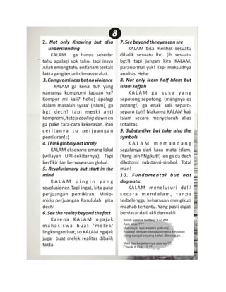 Buklet kalam upi | PDF