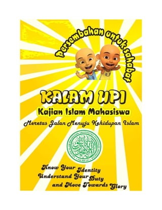 Buklet kalam upi | PDF