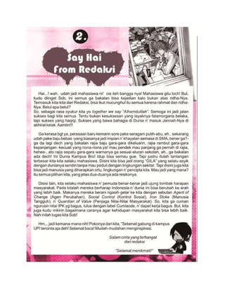 Buklet kalam upi | PDF