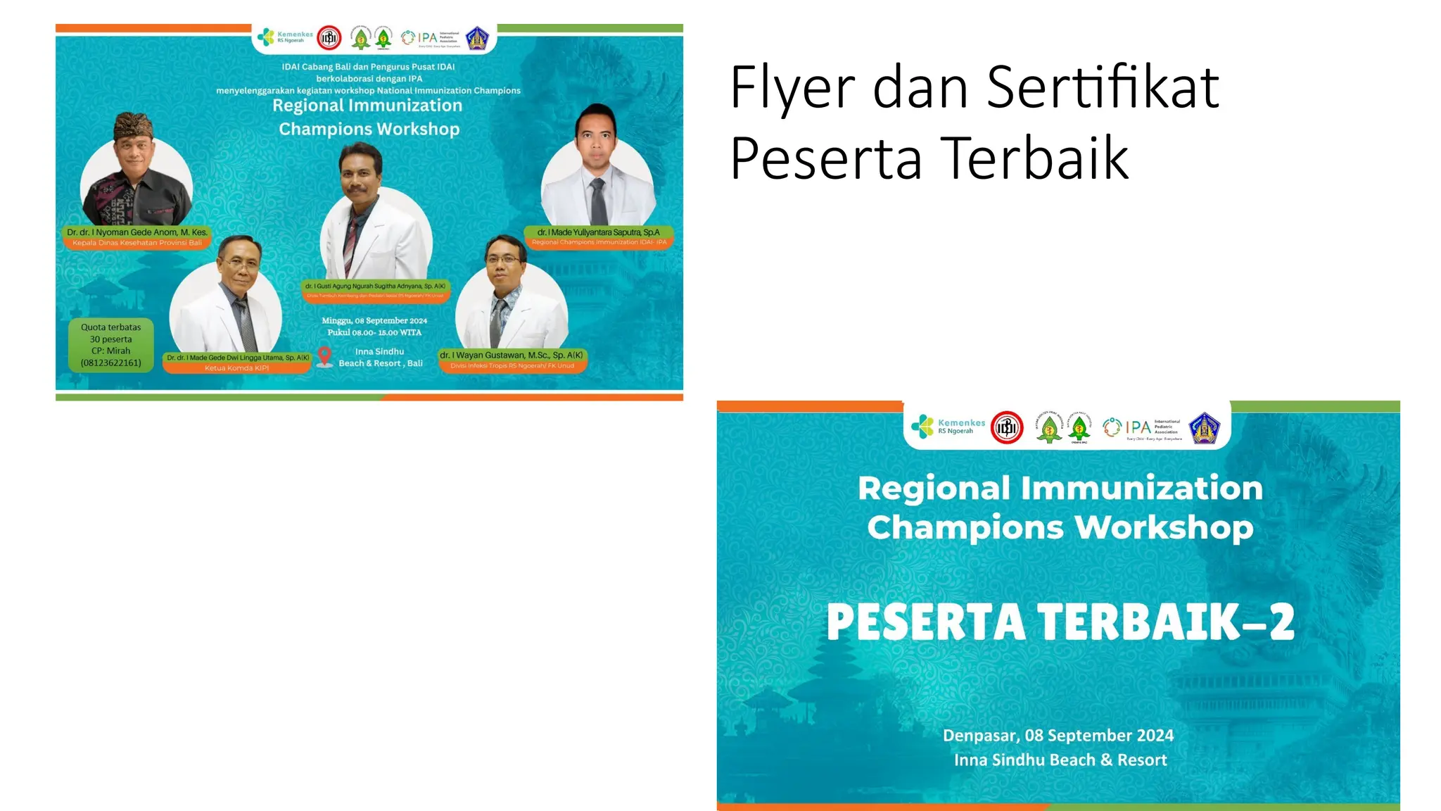 BUKTI KEGIATAN REGIONAL CHAMPIONS WORKSHOP.pptx