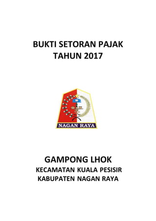 Bukti setoran pajak | PDF