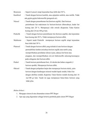 Buku ajar-klasifikasi-tanah-dan-kesesuaian-lahan | PDF