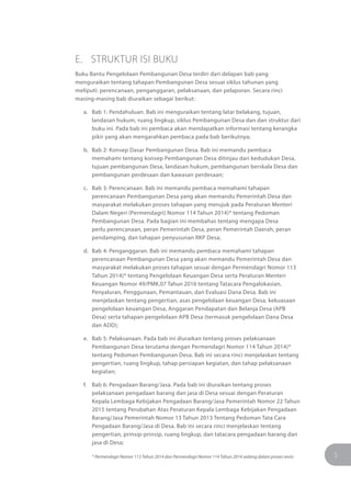 Buku bantu-pengelolaan pembangunan desa-bab 1 - 2 | PDF