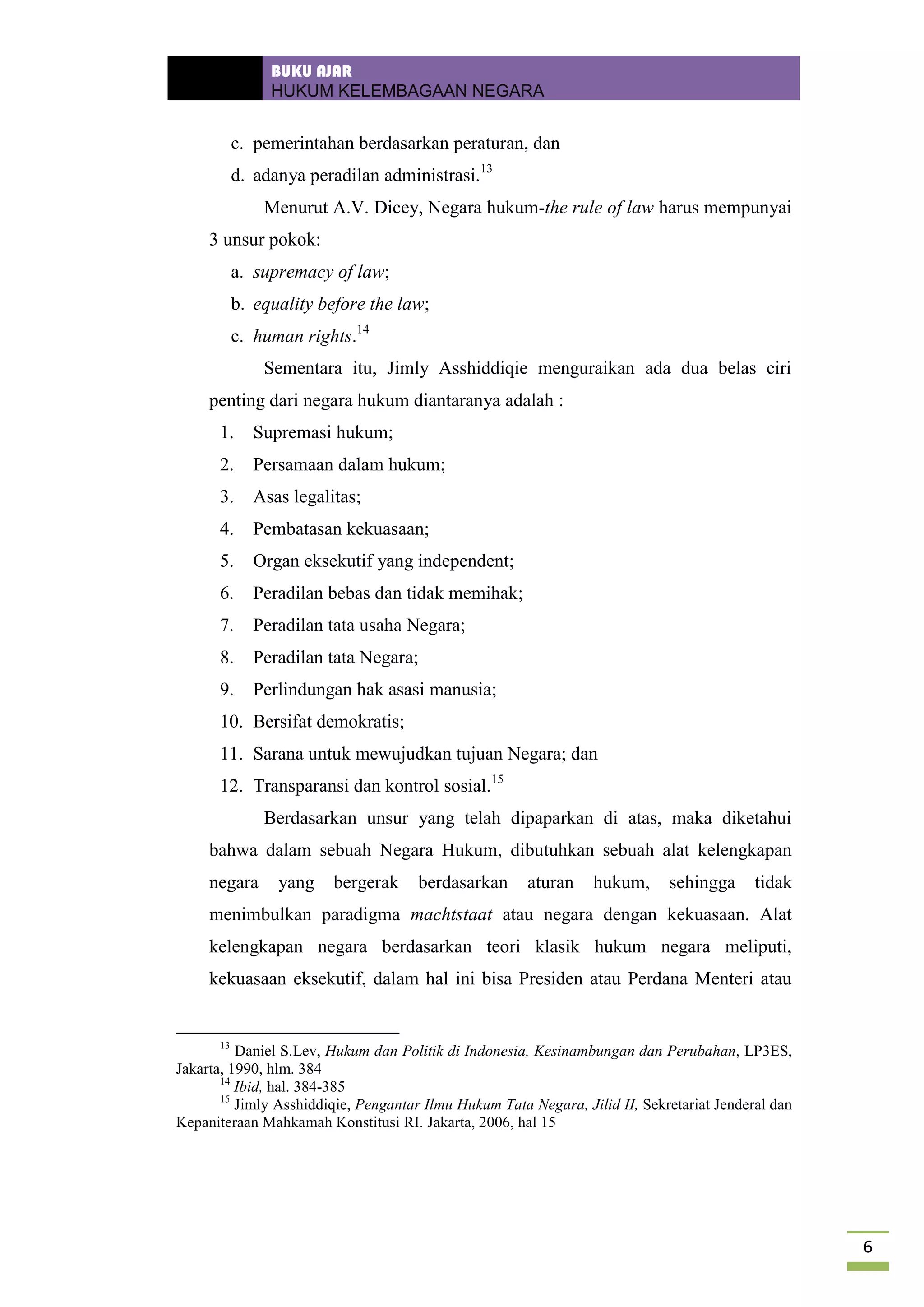 Hukum Kelembagaan Negara | PDF