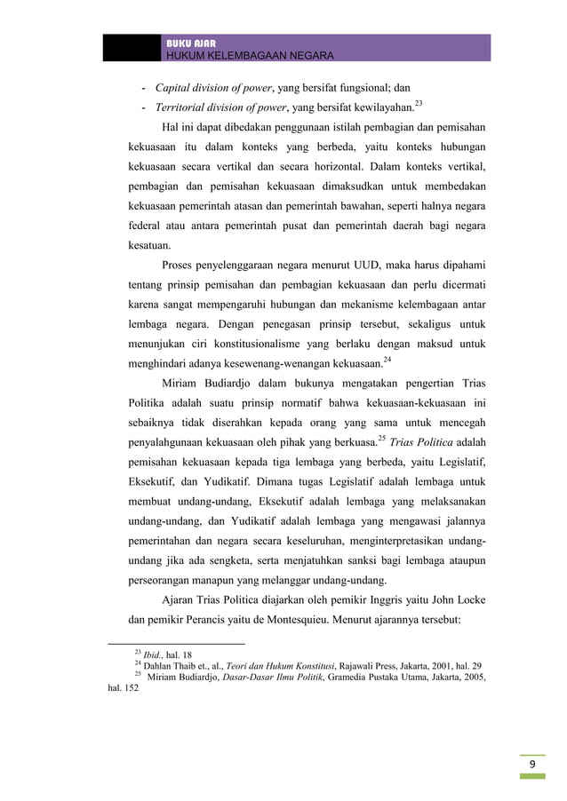 Hukum Kelembagaan Negara | PDF