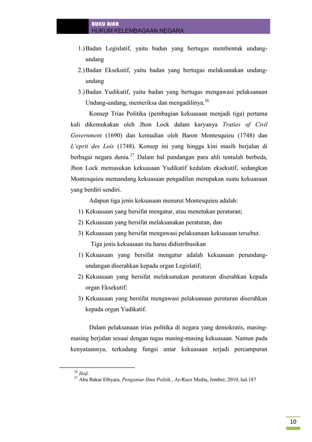 Hukum Kelembagaan Negara | PDF