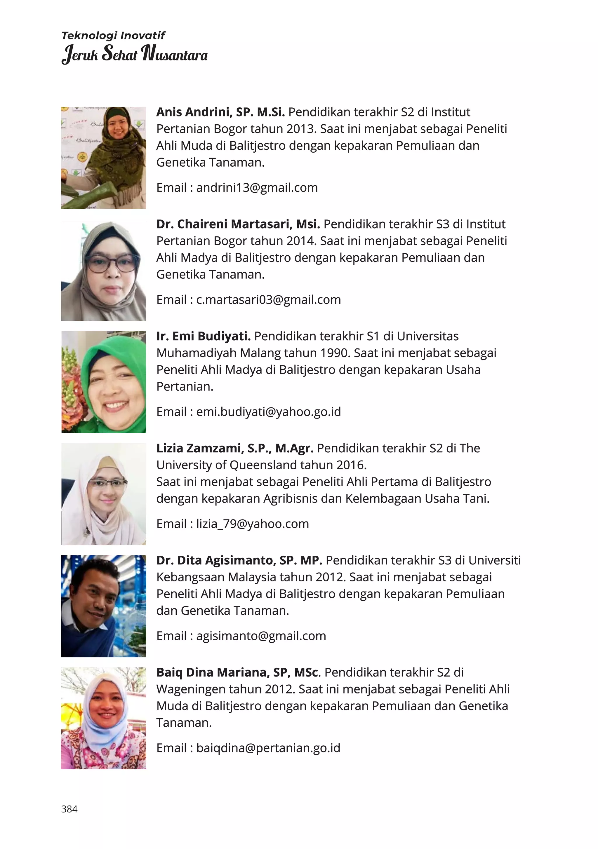 Buku Jeruk Teknologi Inovatif Jeruk Sehat Nusantara | PDF