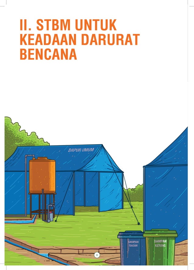 Penduan Pemicuan Sanitasi Total Berbasis Masyarakat (STBM) Untuk Keadaan Darurat Bencana | PDF