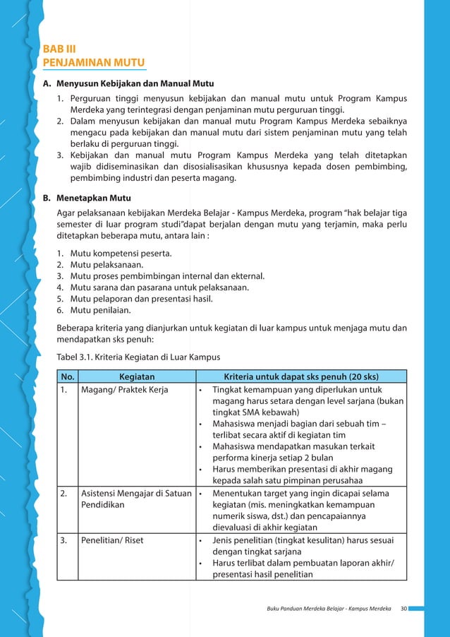 Buku panduan-merdeka-belajar-kampus-merdeka-2020 (1) | PDF