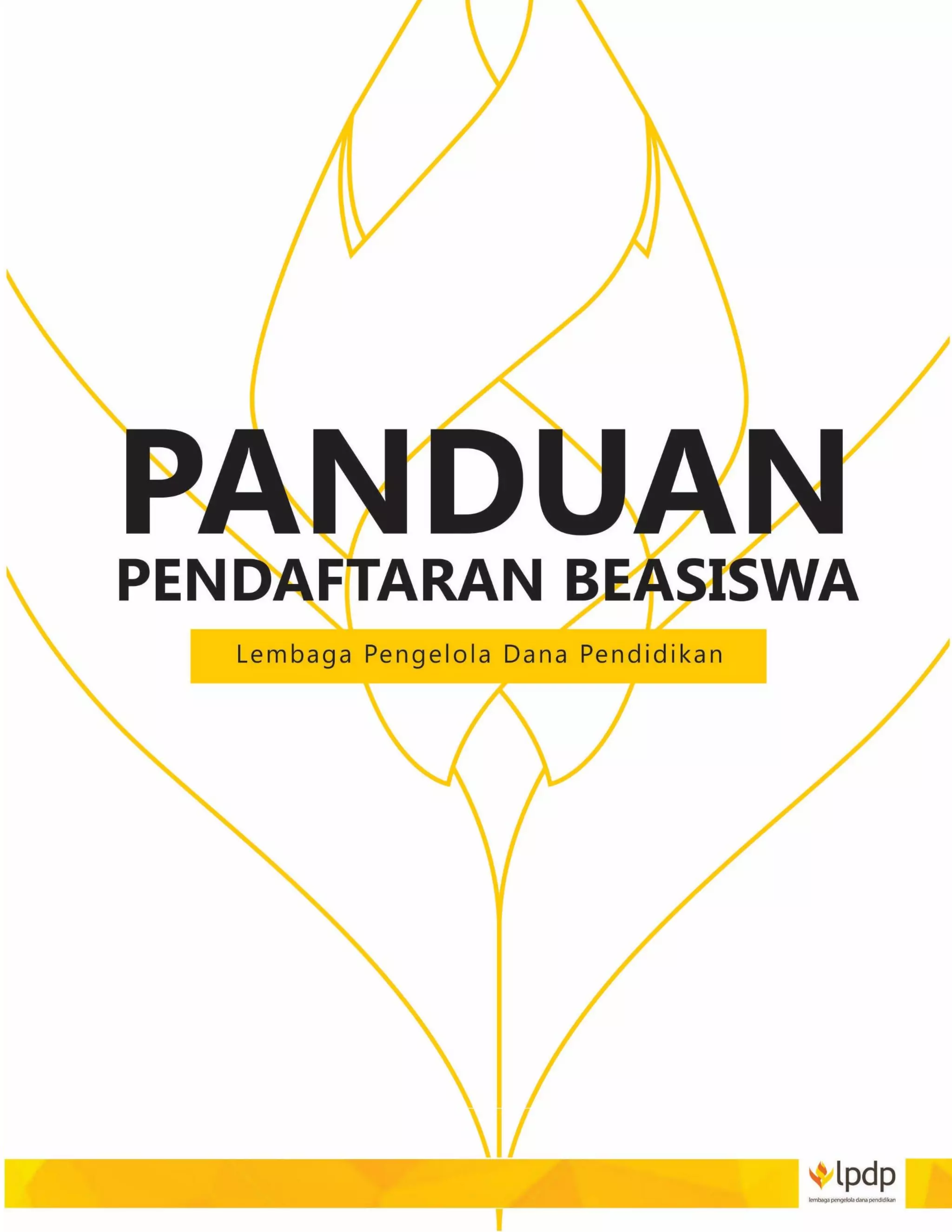 Buku panduan-pendaftaran-beasiswa-lpdp | PDF