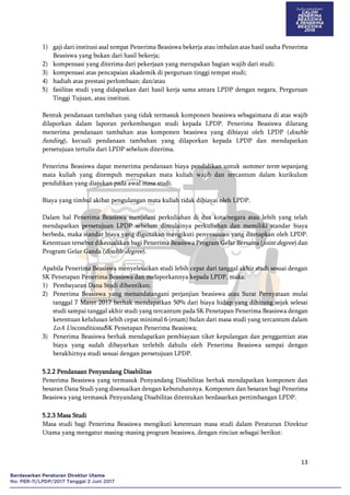 Buku panduan-penerima-beasiswa-lpdp | PDF