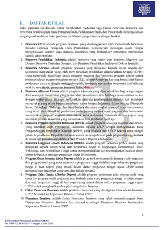 Buku panduan-penerima-beasiswa-lpdp | PDF