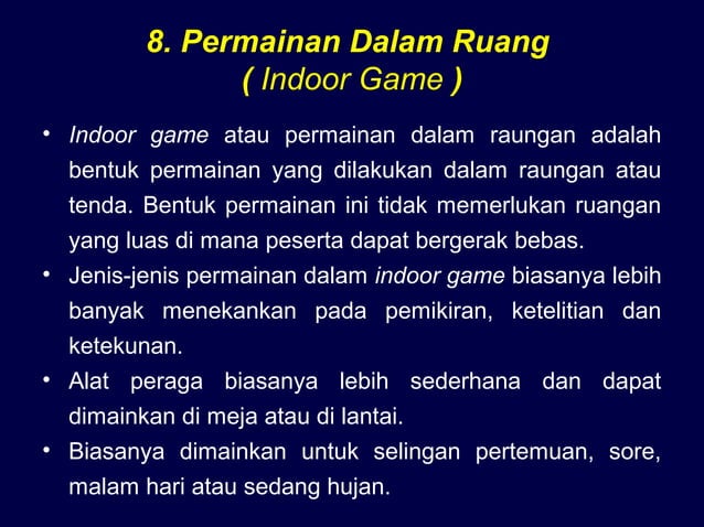 Buku panduan-permainan | PPT