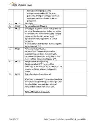 Buku panduan-pernikahan-adat-jawa | DOC