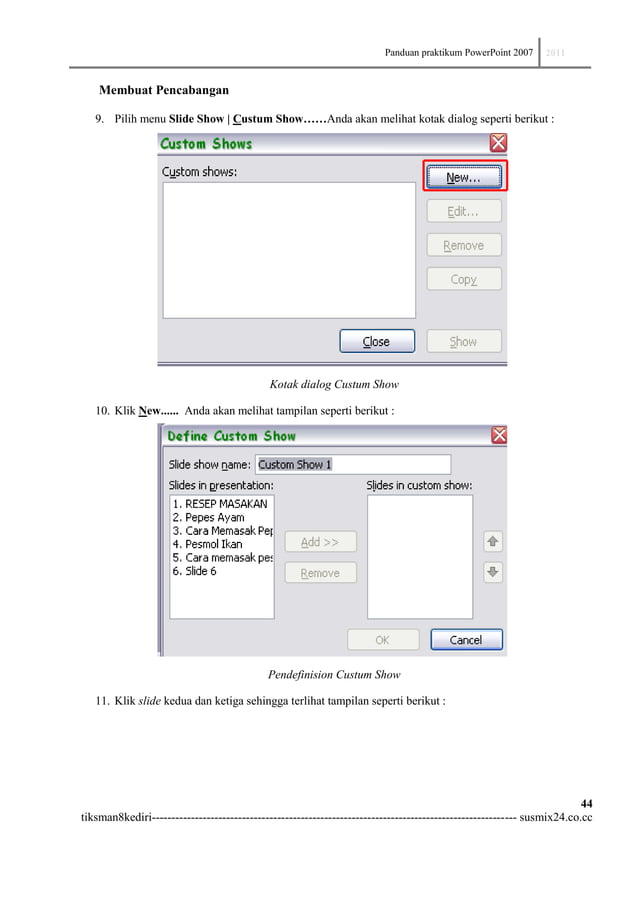 Buku panduan-praktikum-powerpoint 2007 | PDF