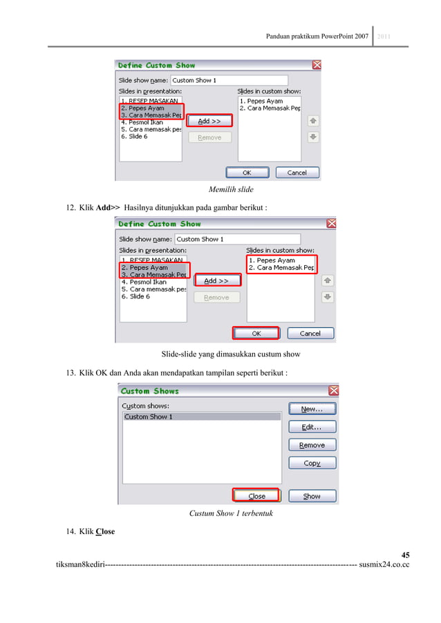 Buku panduan-praktikum-powerpoint 2007 | PDF