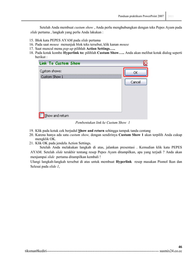 Buku panduan-praktikum-powerpoint 2007 | PDF