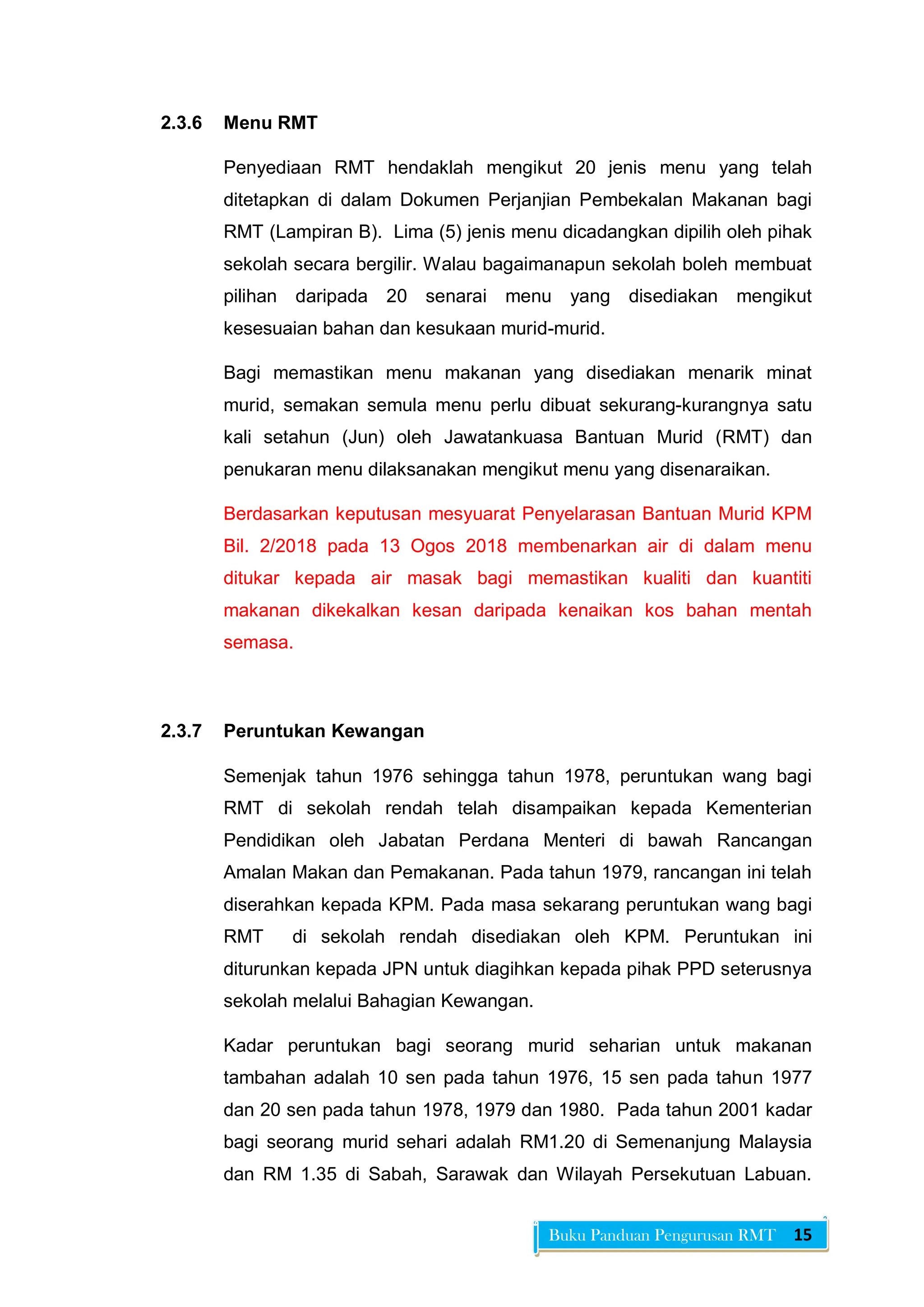 BUKU-PANDUAN-RANCANGAN MAKANAN TAMBAHAN 2.0 | PDF