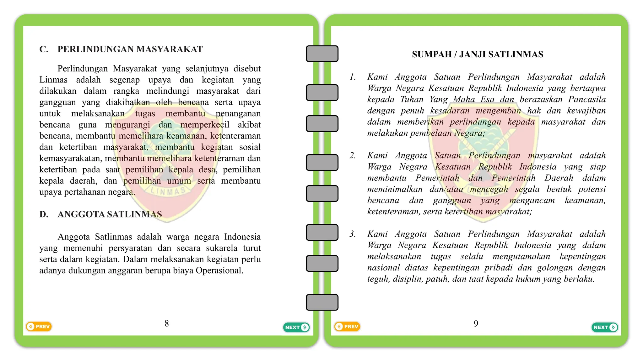 Buku-Panduan-Satlinmas-PP-1.pptxtahun 2024 di desa | PPTX