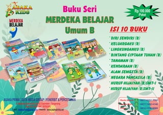 Buku Paud Kurikulum Merdeka 2024 TK A dan TK B terbaru | PDF