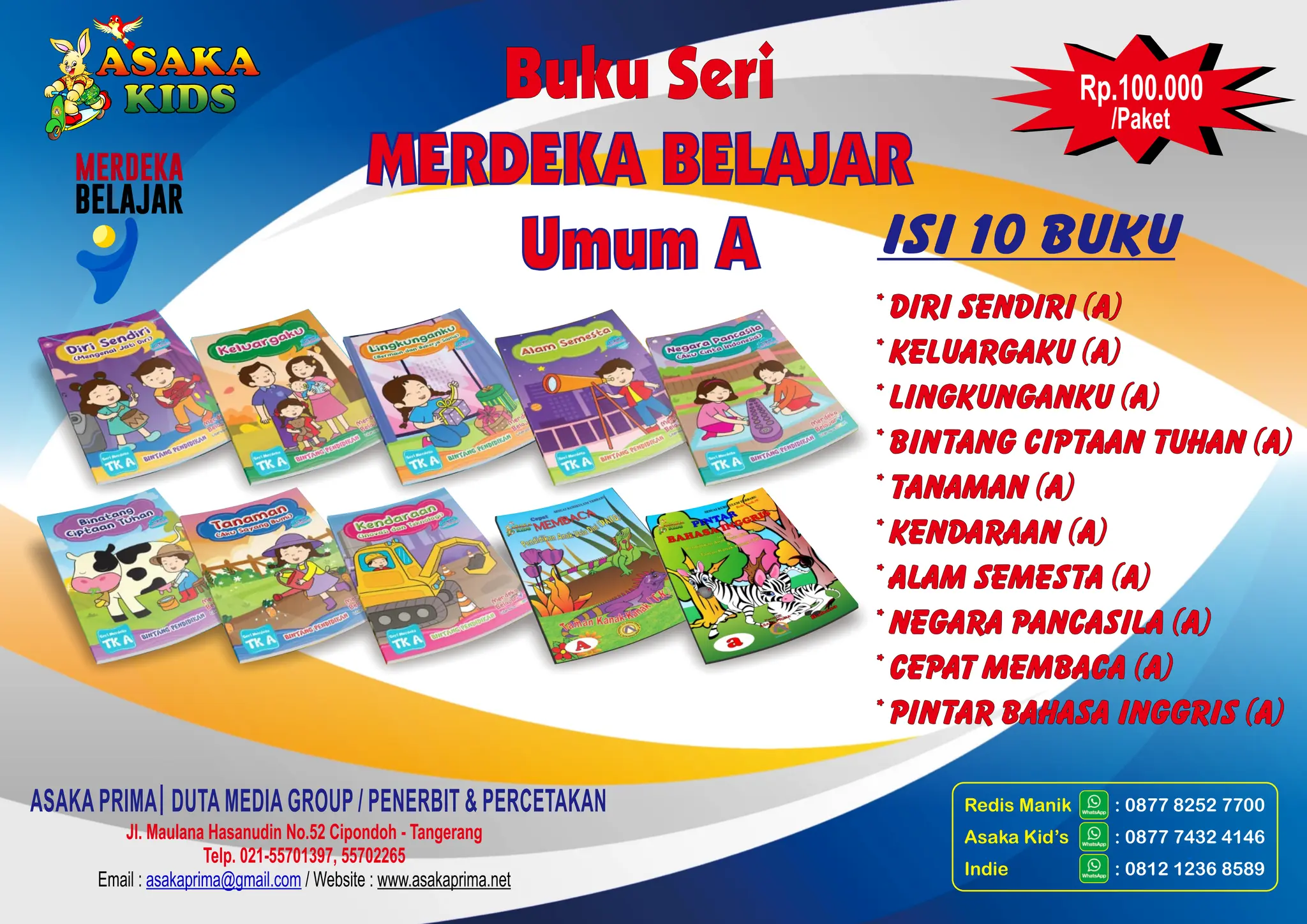 Buku TK/PAUD Kurikulum Merdeka 2024 2025 | PDF