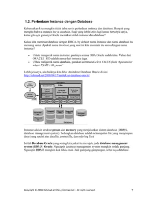 Buku pegangan-oracle-dba | PDF