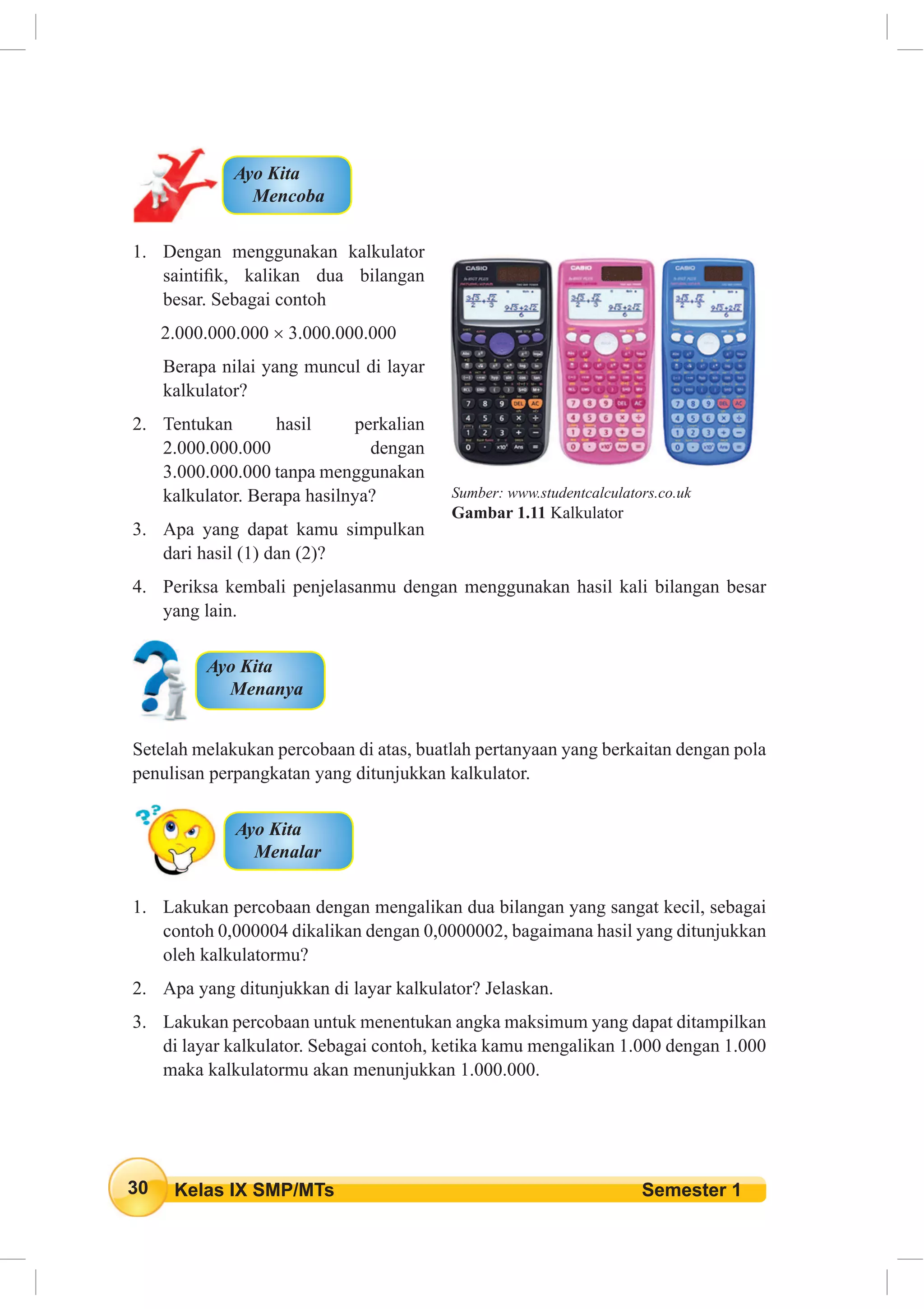 Buku Matematika SMP kelas IX Kurikulum 2013 | PDF