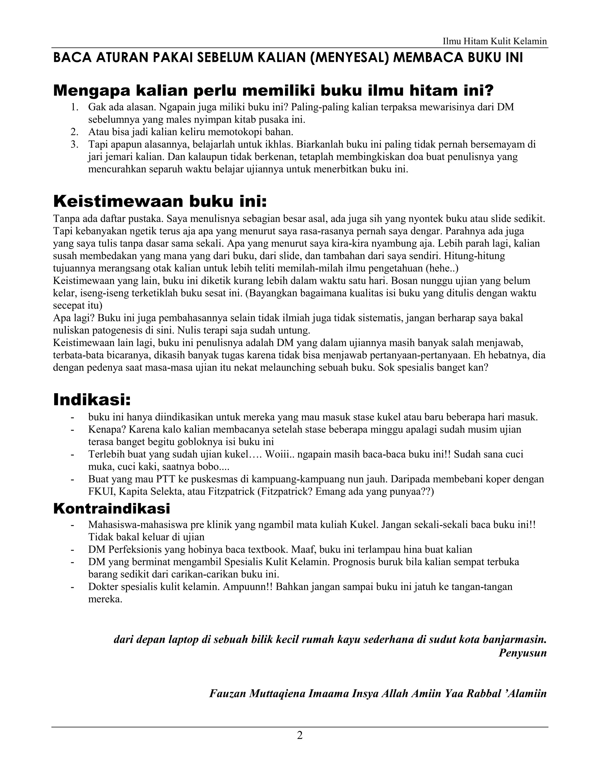 Buku penyakit-kulit-kelamin-seri-ilmu-hitam | PDF