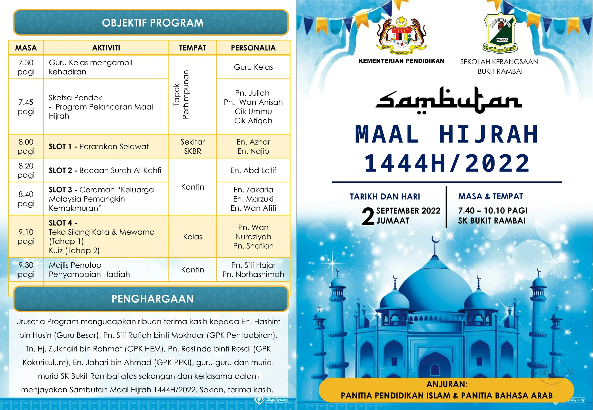 BUKU-PROGRAM sambutan maal hijrah peingkat sekolah.pptx