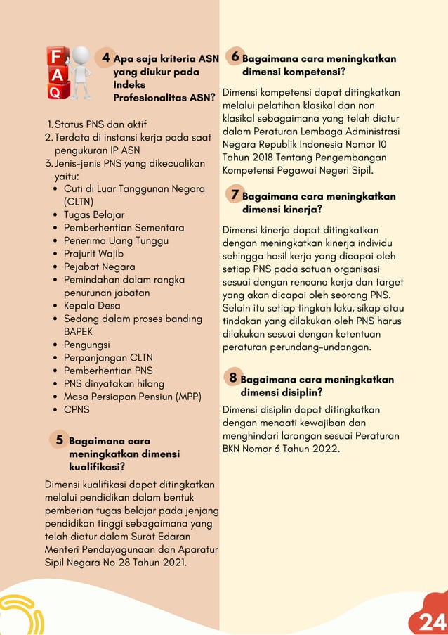 buku saku indeks profesionalitas Aparatur Sipil Negara (ASN) | PDF