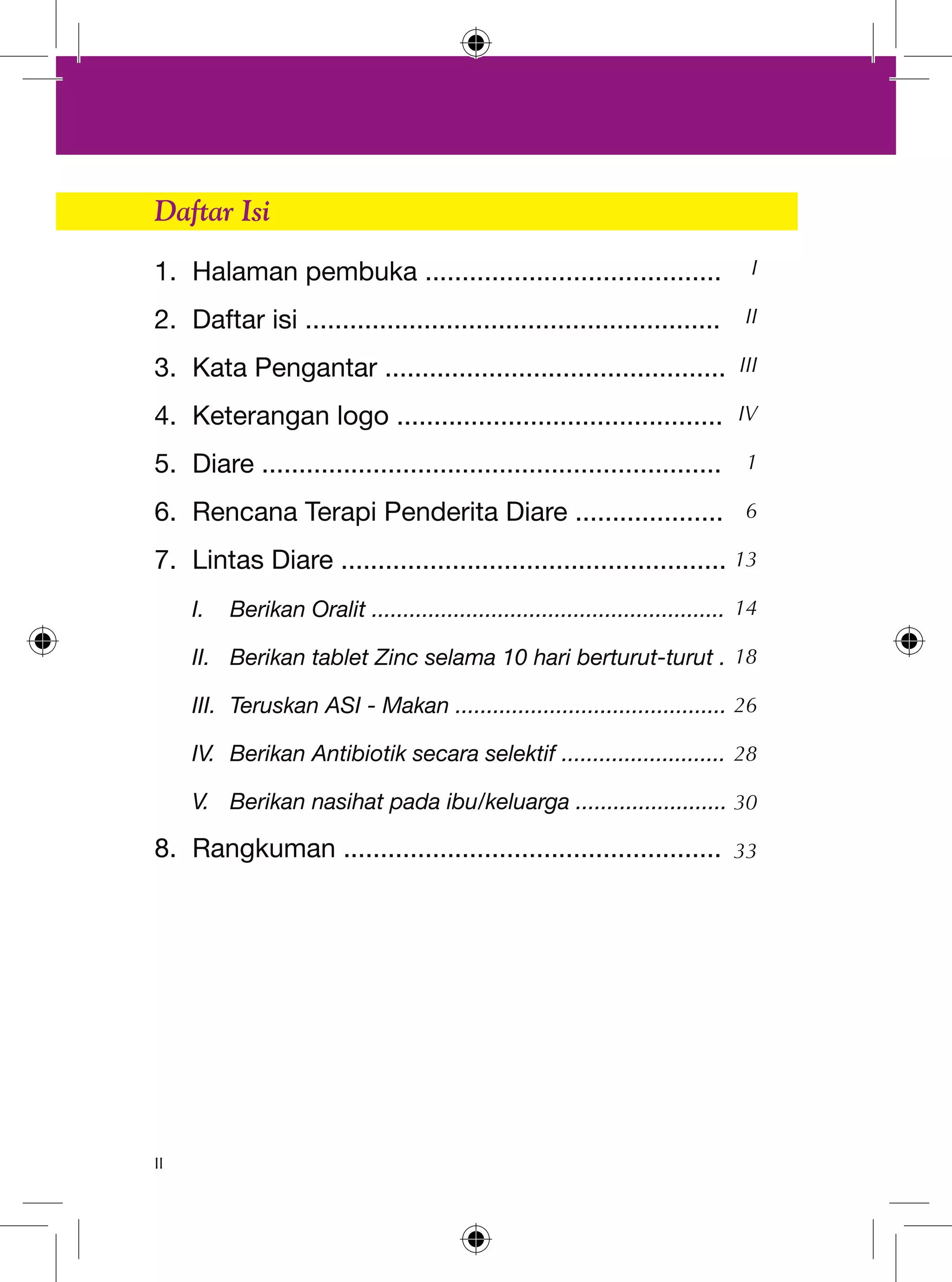 Buku Saku Lintas Diare, edisi-2011 | PDF