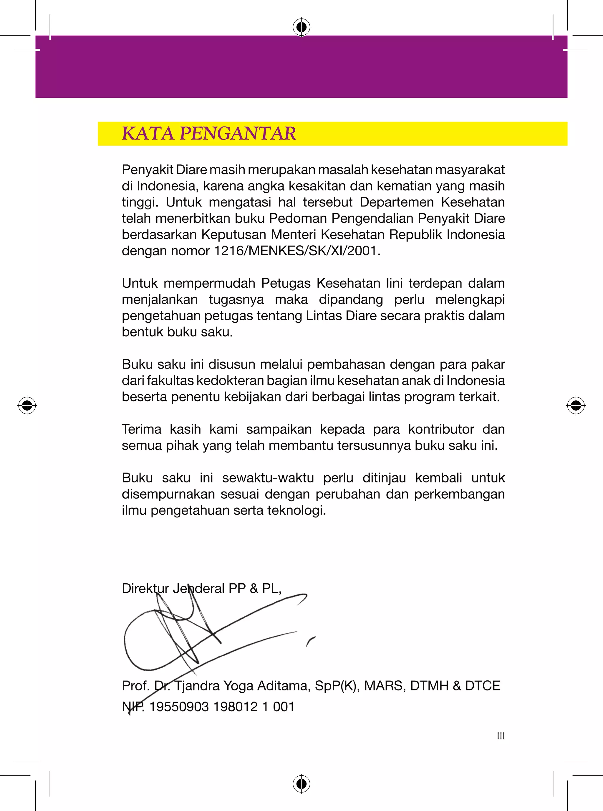 Buku Saku Lintas Diare, edisi-2011 | PDF