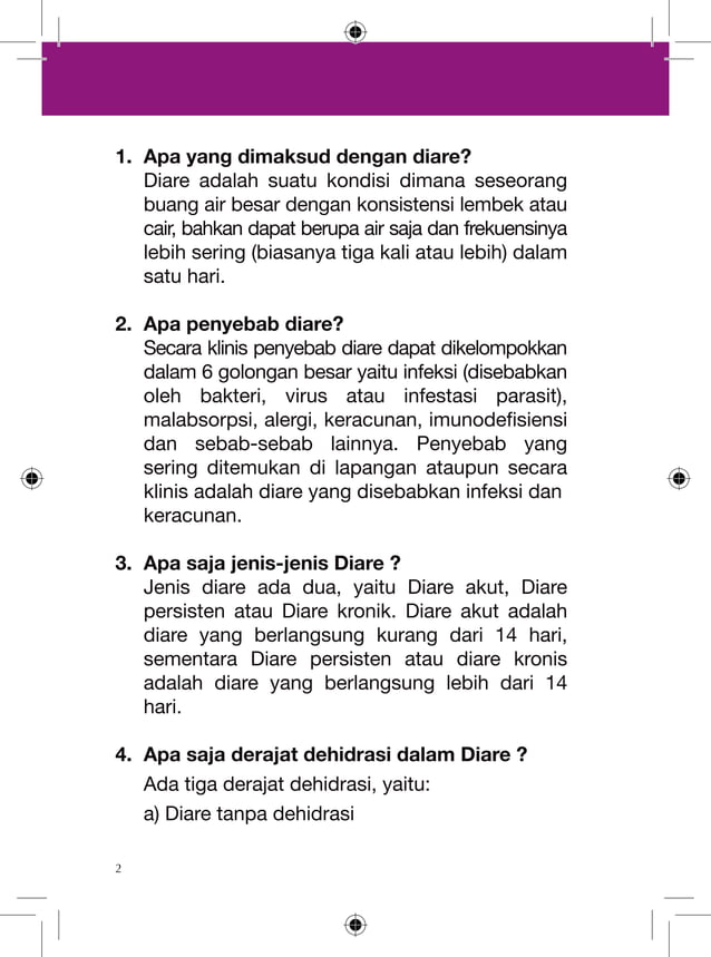 Buku Saku Lintas Diare, edisi-2011 | PDF