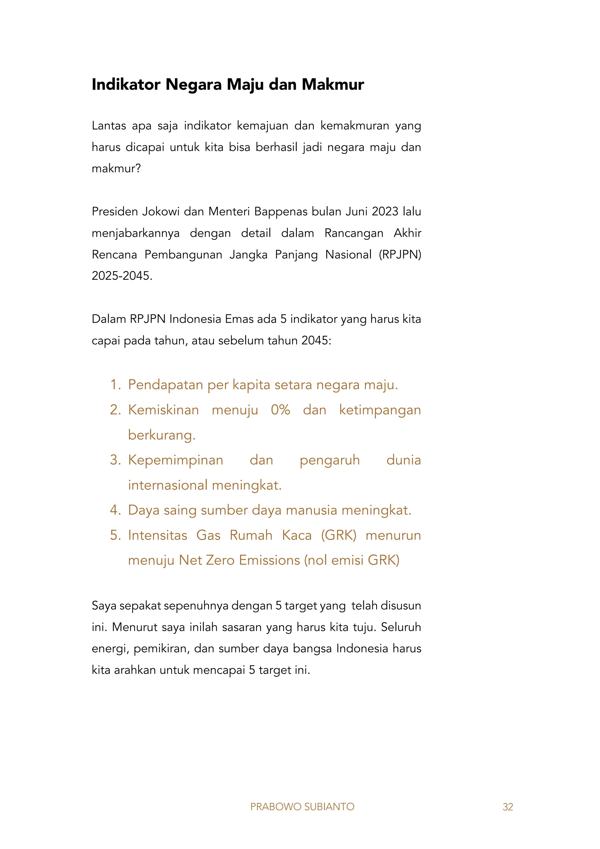 Strategi Transformasi Bangsa: Menuju Indonesia Emas 2045 | PDF