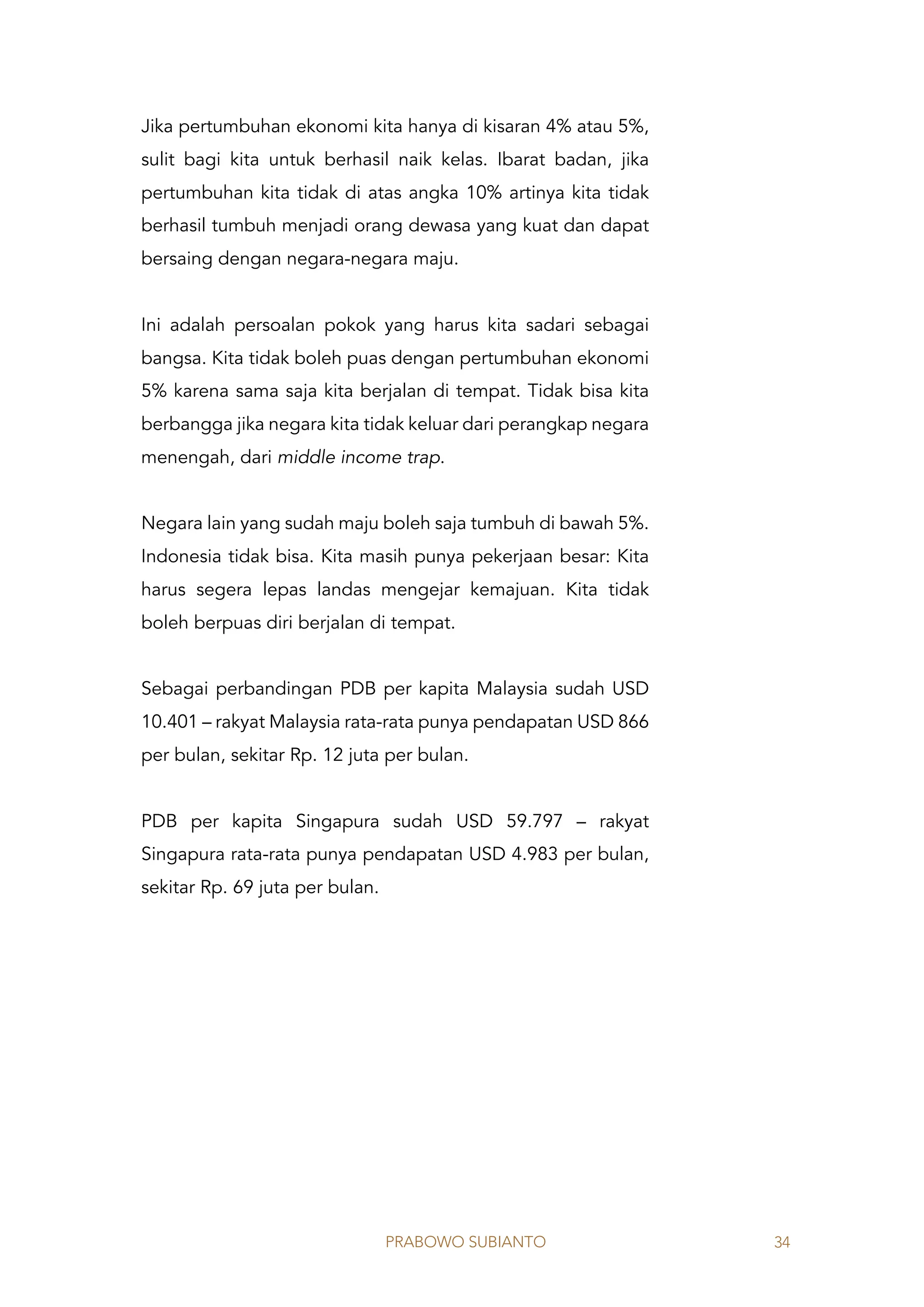 Strategi Transformasi Bangsa: Menuju Indonesia Emas 2045 | PDF