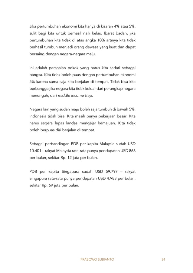 Strategi Transformasi Bangsa: Menuju Indonesia Emas 2045 | PDF