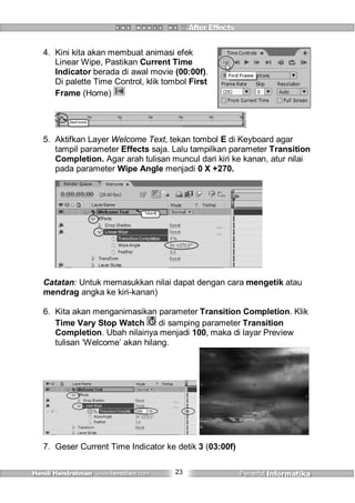 Tutorial After Effects 'The Magic of Adobe After Effects' | PDF