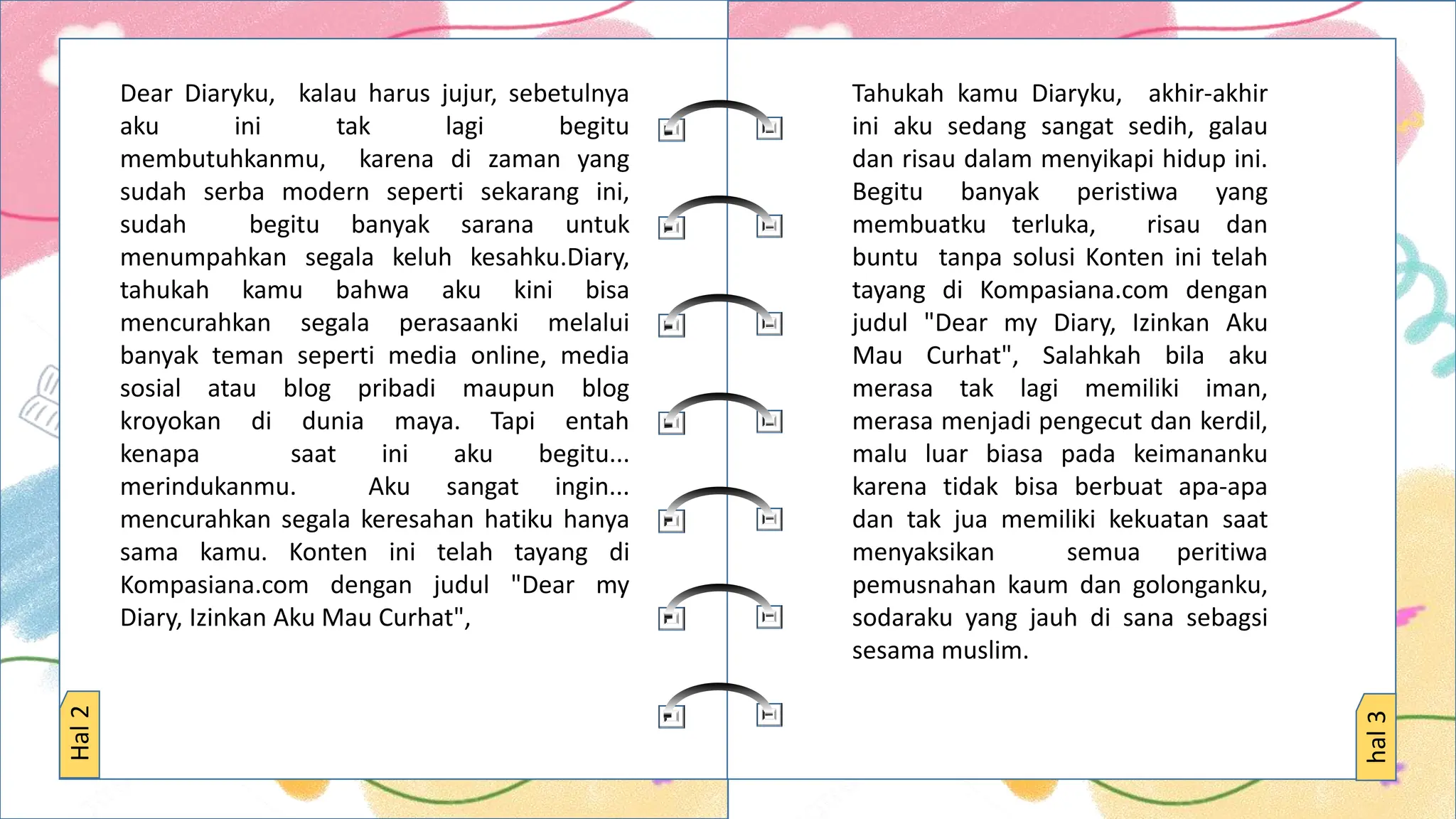 buku 1.pptx dengan tema cerita fiksi yang bernarasi cerita pendek | PPTX