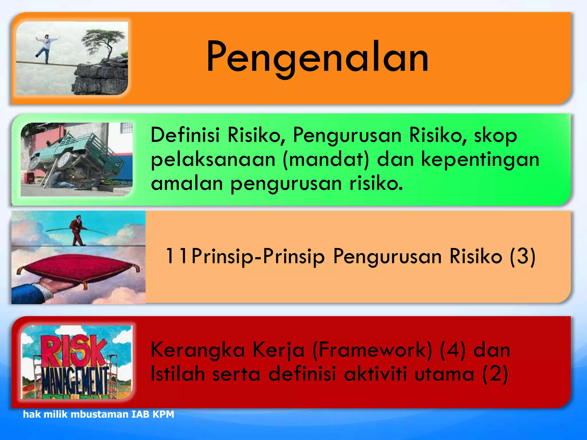 Pengurusan Risiko | PDF