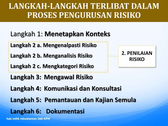 Pengurusan Risiko | PDF
