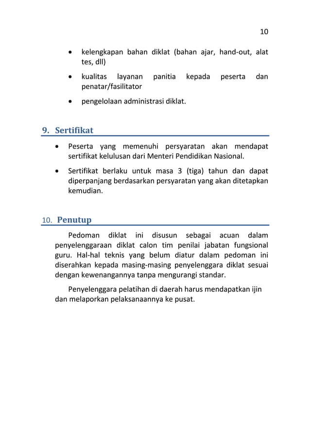 Buku 3 pedoman sosialisasi permenpan 16 | PDF